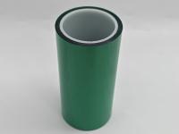 China Heat Resistant Green Lamination PET Tape with 80μm thickness for  Touchscreen Glass Processing Protecting for sale