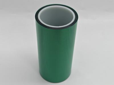 China Heat Resistant Green Lamination PET Tape with 80μm thickness for  Touchscreen Glass Processing Protecting for sale