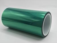 China Heat Resistant Green Lamination PET Tape with 80μm thickness for  Touchscreen Glass Processing Protecting for sale