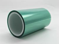 China Heat Resistant Green Lamination PET Tape with 75μm thickness for  PCB Protection for sale