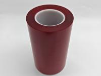China 75μm Heat Resistant Red Lamination PET Tape for High-temperature masking and surface protection for sale