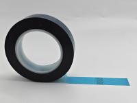 China Heat Resistant Blue PET Tape with 65μm Thickness for Touchscreen Glass Processing Protecting Glass for sale
