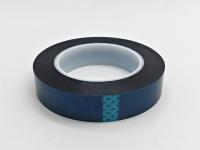China Heat Resistant Blue PET Tape with 65μm Thickness for Touchscreen Glass Processing Protecting Glass for sale