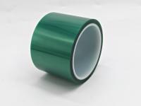 China 50μm Heat Resistant Green PET Tape for Surface Protection for sale