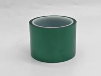 China 50μm Heat Resistant Green PET Tape for Surface Protection for sale