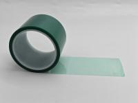China 50μm Heat Resistant Green PET Tape for Surface Protection for sale