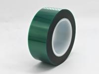 China Heat Resistant Green PET Tape with 75 Thickness for High-temperature Masking for sale