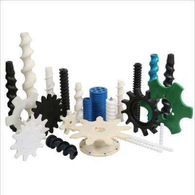China Custom Plastic CNC Machining Peek Parts POM PEI PA GF Rapid Prototyping 0.01mm Tolerance for sale