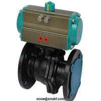 China DA or SA  rack and pinion pneumatic rotary actuator control for  ball valves for sale