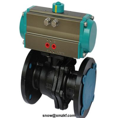 China DA or SA  rack and pinion pneumatic rotary actuator control for  ball valves for sale