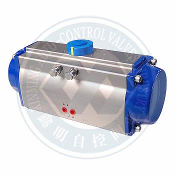 China AT Series Pneumatic Actuator  Pneumatic Valve actuator Double Action And Single Actiom for sale