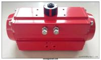 China 0-180 degree hard anodized / nickel coated / polyester coated pneumatic  rotary actuators for sale