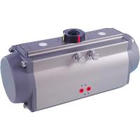 China 0-180 degree hard anodized / nickel coated / polyester coated pneumatic  rotary actuators for sale