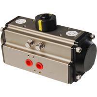 China Double acting double effect pneumatic rotary actuator for butterfly valve or ball valve for sale