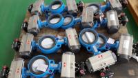 China wuxi valve actuators double action single action pneumatic rotary actuator for sale