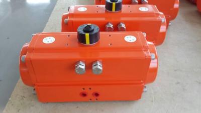 China Air torque rack & pinion double action and spring return pneumatic  actuator for valves for sale