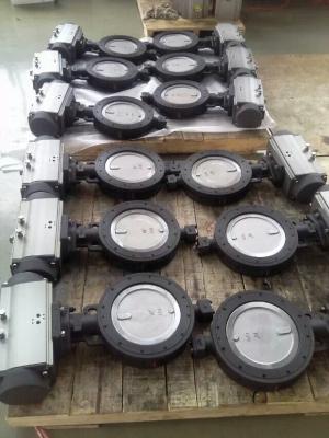China XM series double action and single action pneumatic rotary actuator for butterfly valve or ball valve for sale