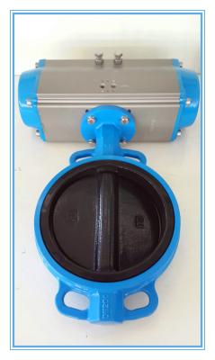 China good quality AT series of rack and pinion quarter-turn  pneumatic actuators  control valve for sale