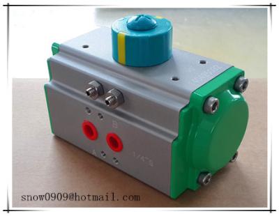 China double action rack and pinion rotary actuator  pneumatic control for sale