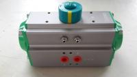 China Silver Colour AT Series  Pneumatic Rack And Pinion Actuator Pneumatic Actuator Control Valves for sale