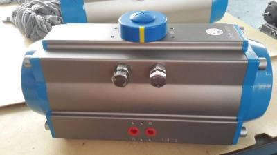 China rotary pneumatic actuators with rack and pinions compact pneumatic actuator for sale