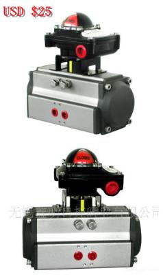 China pneumatic actuator with limit switch box APL-210N  electric pneumatic actuator for sale