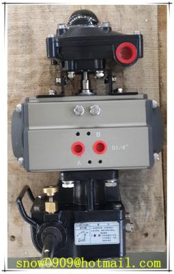 China high speed pneumatic rotary actuator with limit switch box for sale