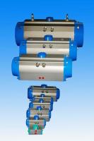 China double acting or single acting aluminum alloy 90 degreepneumatic rotary actuator for sale
