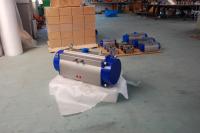 China Atuadores Rotativos Pneumaticos aluminum alloy pneumatic actuator 1/4 turn for sale