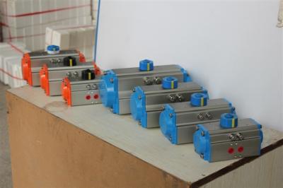 China rack pinion valve actuator rotary actuator pneumatic control valve for sale
