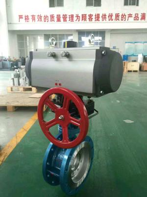 China aluminum alloy rotary  pneumatic actuator autocontrol valves rack and pinion type for sale