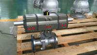China 180 degree three position pneumatic actuator for valve for sale