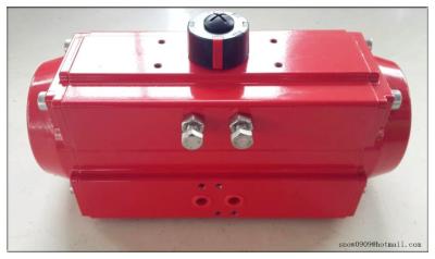 China OEM rack and pinion pneumatic rotary actuators aero2  DA /SR pneumatic actuators control valves for sale
