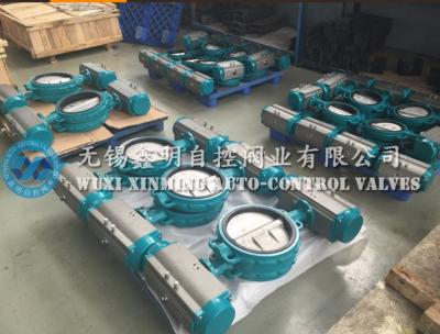 China Rack and Pinion Pneumatic Actuator 5021 Colour Long Use Life Actuator for sale
