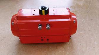 China single acting spring return rack and pinion pneumatic valve actuator for sale
