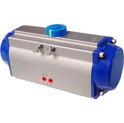 China AT series double action and single action pneumatic rotary actuator for butterfly valve or ball valve for sale
