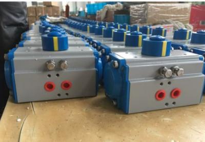 China double acting rack and piston pneumatic actuator air cylinder for sale