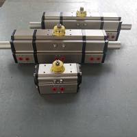 China DA/SR  rack and pinion quarter-turn  pneumatic rotary actuators control valves for sale