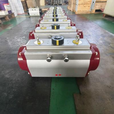 China Double Action（DA) And Single Action (SA) Quarter Turn Pneumatic Rotary Actuator For Butterfly Valve Or Ball Valve for sale