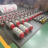 China Double Action（DA) And Single Action (SA) Quarter Turn Pneumatic Rotary Actuator For Butterfly Valve Or Ball Valve for sale