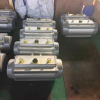 China AT Double Action And Spring Return Pneumatic Rotary Actuator Control Butterfly Valve Or Ball Valve for sale