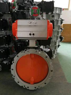 China Rack and Pinion Pneumatic Rotary Actuator Control Valves for sale