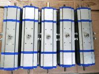 China 3 Stage Pneumatic Actuator 120° 135° 180°  Rotary Actuator for sale