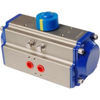 China AT075 Double Action Single Action Pneumatic Rotary Actuator Rack and Pinion Aluminum Actuator Ce Ex for sale