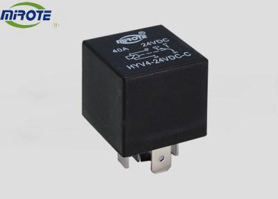 China 24V 40A 5 Pin Waterproof Automotive Relay SPDT Silver Contact Heavy Duty for sale