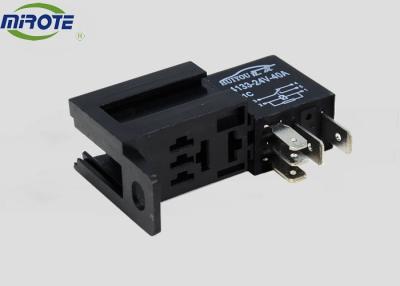 China Miniature Automotive Relay 12V 30A SPDT with Socket Silver Tin Oxide Contact for sale