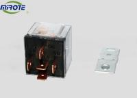 China 24V 80A 4 Prong Automotive Relay with Metal Sheet and LED Light for Headlamp AC for sale