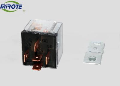 China 24V 80A 4 Prong Automotive Relay with Metal Sheet and LED Light for Headlamp AC for sale