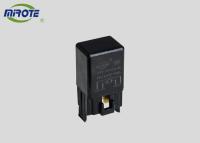 China 40A 12V DC Car Air Conditioner Relay Black Plastic Cover 28.2x23x29.4mm 4 Pin SPST for sale