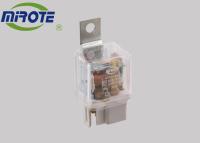 China 12V 40A 5 Pin Automotive Relay with Metal Sheet and Transparent Cover for Air Conditioner for sale